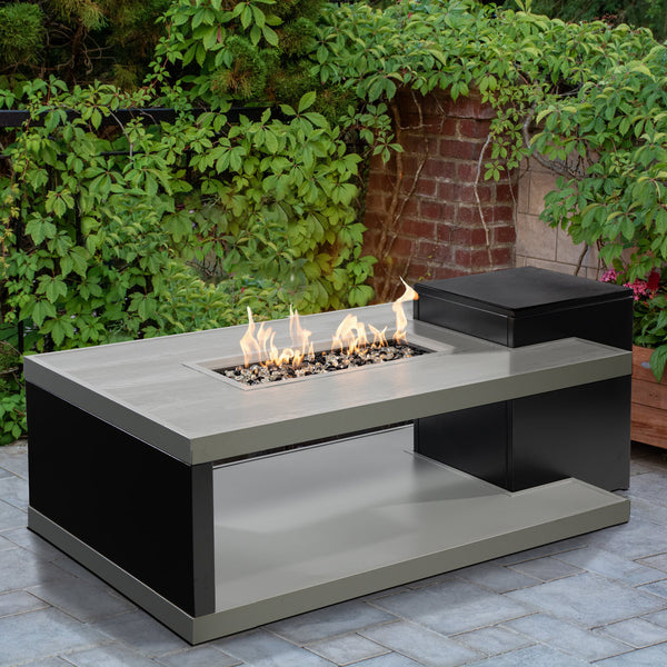 Paramount Dray Aluminum Convertible Fire Table - BBQ Tank Express